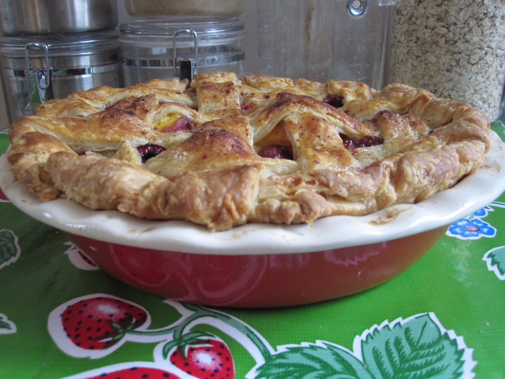 cherry peach pie (& a vegan version!) – love at first slice | the ...